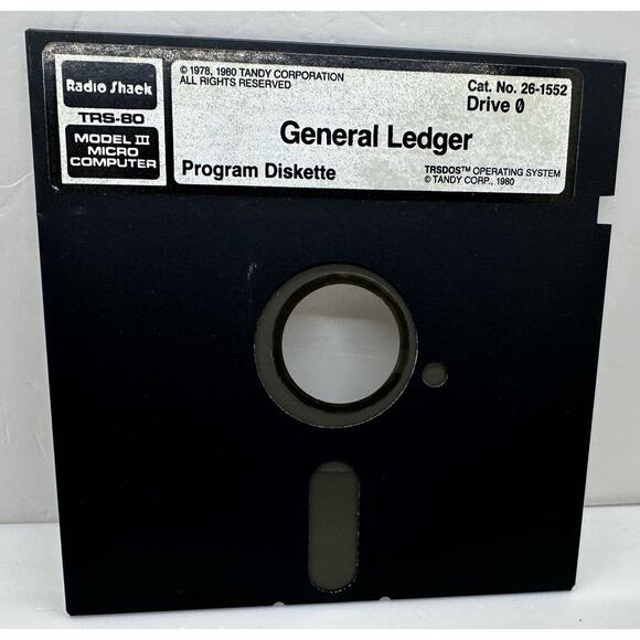 Tandy TRS-80 | Computers, Laptops & Parts | Trs8 General Ledger Model ...